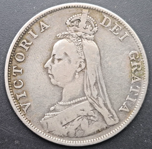DOUBLE FLORIN Queen Victoria 1890 £9.54 - PicClick UK