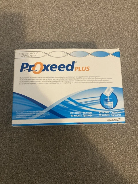 PROXEED MEN'S FERTILITY Supplement - 30 Sachets - "Expiry 31/04/2025" £39.99 - PicClick UK