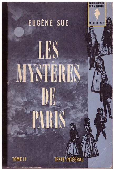 LES MYSTÈRES DE Paris T.2 Eugène Sue - Marabout Géant 19?? [Etat correct] EUR 9,95 - PicClick FR