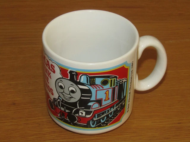 VINTAGE SMALL THOMAS The Tank Engine & Friends Ceramic Mug 1990 Britt ...