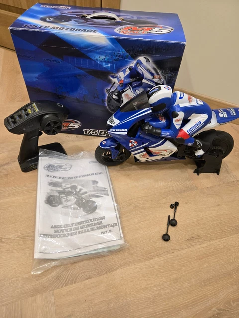 RC MOTORCYCLE ANDERSON racing bike 1/5 £132.00 - PicClick UK
