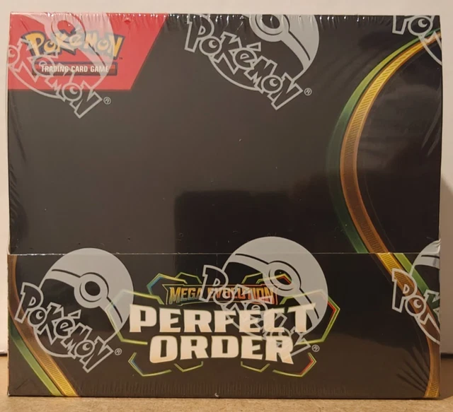 POKÉMON TCG: MEGA Evolution Perfect Order Booster Display Box - New ...