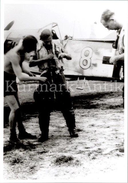 A323 FOTO WEHRMACHT Archiv Repro Luftwaffe Flugzeug Fw190 JG26 rkt ...