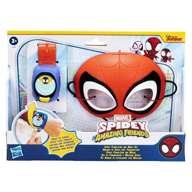 HASBRO MARVEL SPIDEY and His Amazing Friends Spidey Comm-Link and Mask ...