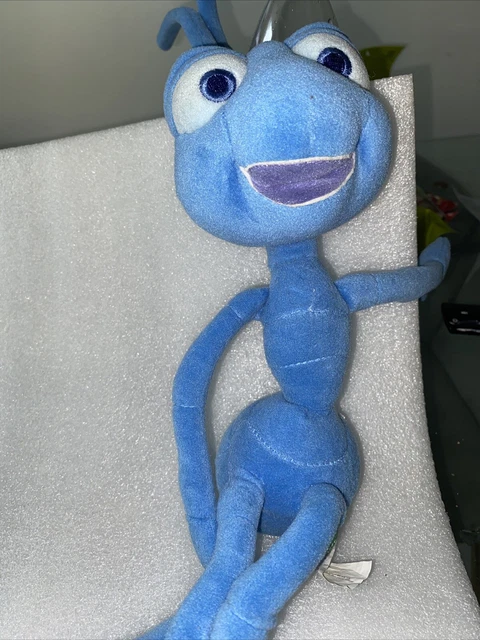 VINTAGE 1998 DISNEY Pixar Bugs Life Flik the Ant 20 Stuffed Plush ...