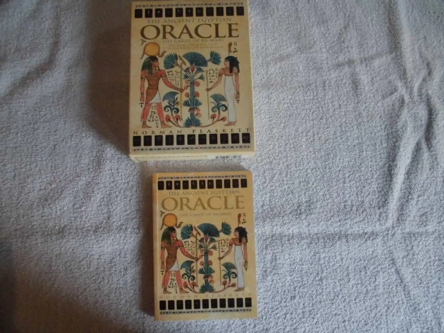 THE ANCIENT EGYPTIAN Oracle,Orakel-Karten,Norman Plaskett,Esoteric ...