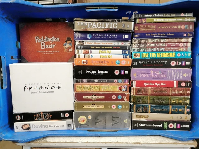 BBC ITV CHANNEL 4 SKY DVD Box Set TV Series and Movies Job Lot ...