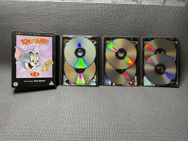 TOM AND JERRY The Complete Collector's Edition Volumes 1-6 Dvd Boxset U £9.99 - PicClick UK