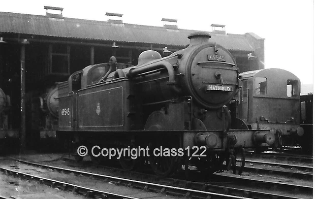 B&W PHOTO GNR/LNER N-2 class 0-6-2T No.69545 at Kings Cross £1.95 ...