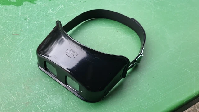 CARL ZEISS LUPENBRILLE Lupe, verstellbar, neu/NOS, original DDR/VEB ...