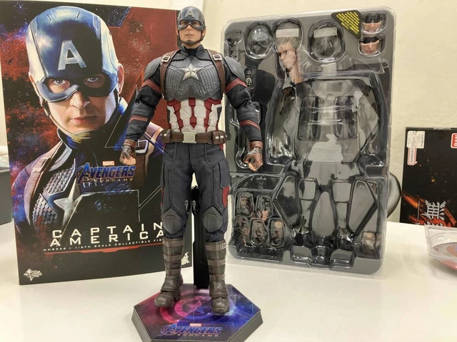 HOT TOYS MMS536 Película Obra Maestra Avengers Endgame Capitán América ...