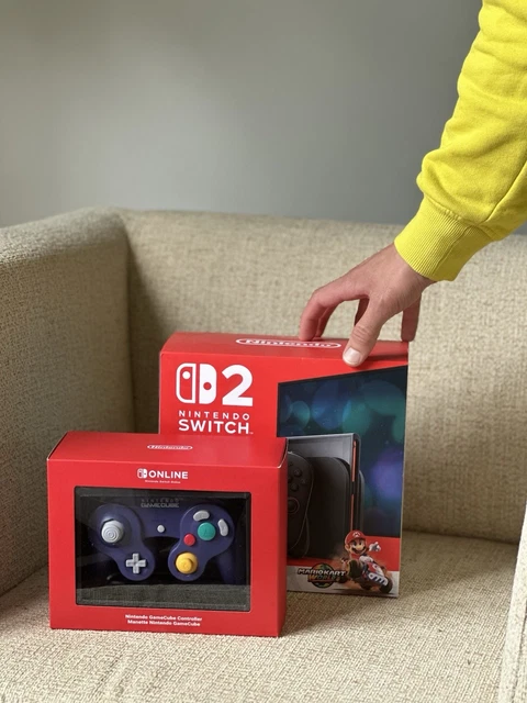 NINTENDO SWITCH 2 + Mario Kart World + GameCube Controller | NEU & OVP ...