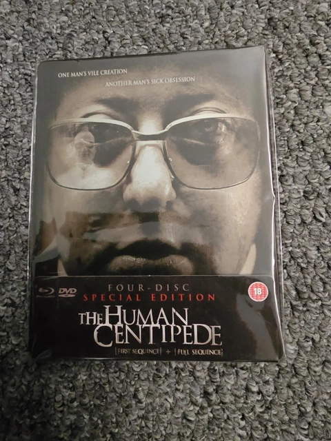 THE HUMAN CENTIPEDE (First Sequence) + (Full Sequence) 4-disc U.K ...