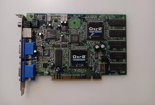 CREATIVE LABS DXR2 PCI DVD MPEG-2 video decoder - Broken! $10.00 - PicClick