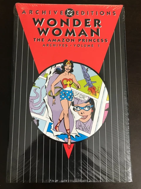 WONDER WOMAN THE Amazon Princess Archives Volume 1 DC Deluxe Copertina ...