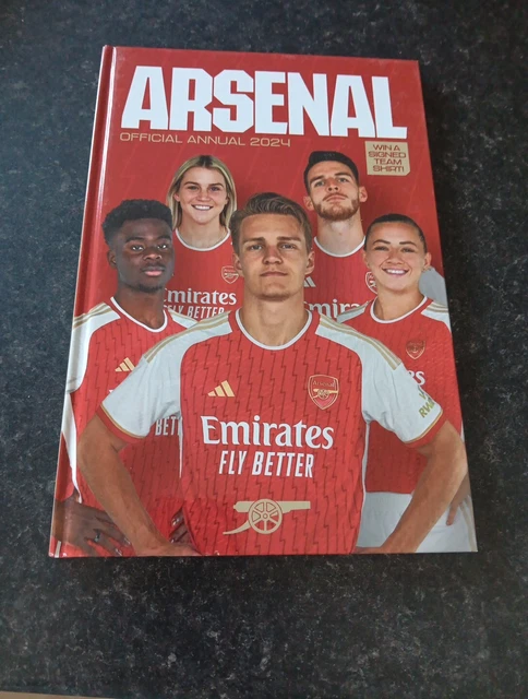 ARSENAL FC 2024 Club Annual Official Product £1.99 - PicClick UK