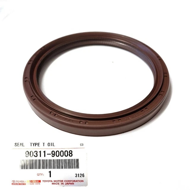 GENUINE TOYOTA 2JZ GE GTE Rear Crank Seal For Supra JZA80 2JZGE ...