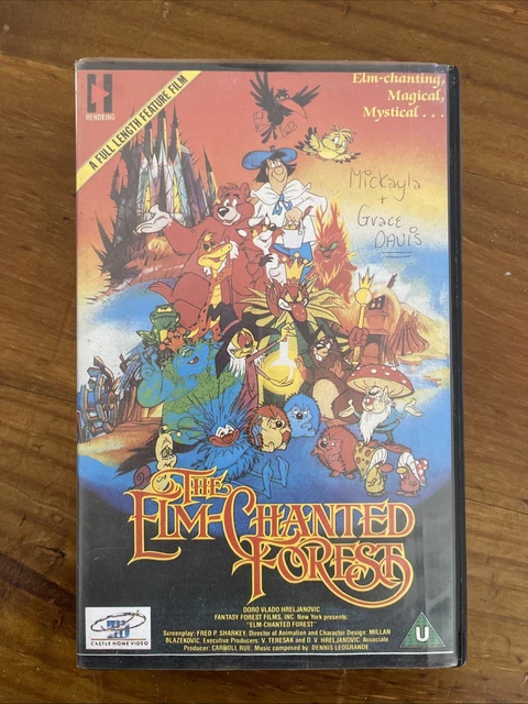 THE ELM-CHANTED FOREST VHS Big Box 1986 Fantasy Kids Vintage £14.47 ...
