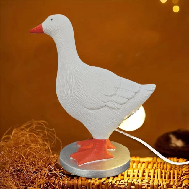 2024 LAMPADA LED Uovo Resina Pollo Uovo Lampada Tavolo Luce 3D Gallina ...
