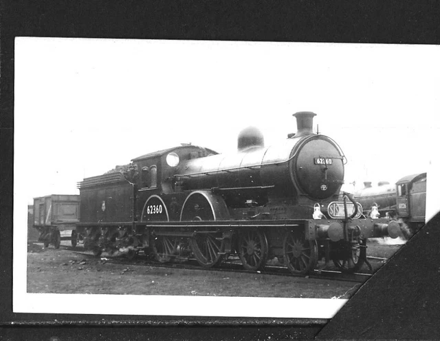 BR EX LNER - D20 4-4-0 62360 @ Hull Botanic Gd - 1952 - Vintage Image ...