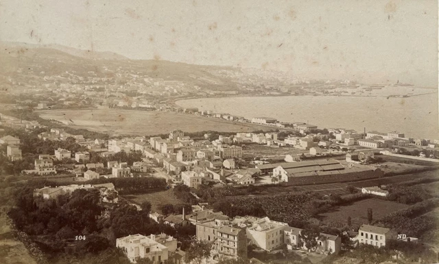 ALGERIE CIRCA 1890 ALGER ND Photo Vue Générale prise de Mustapha Supérieur EUR 45,00 - PicClick FR