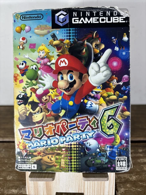 MARIO PARTY 6 Nintendo GameCube Japanese Version Complete With Manual £ ...