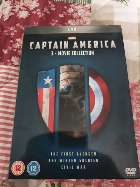 CAPTAIN AMERICA - 3 Movie Collection Dvd £1.75 - PicClick UK
