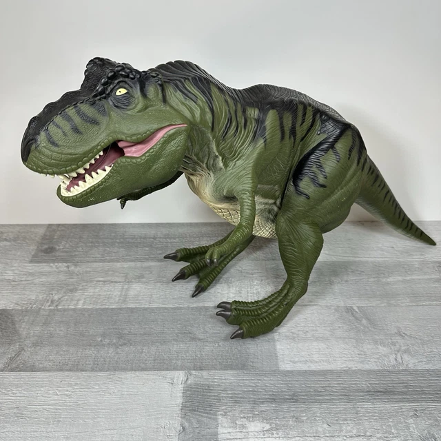VINTAGE JURASSIC PARK The Lost World JP T-Rex 1996 Full Body Large Hand ...