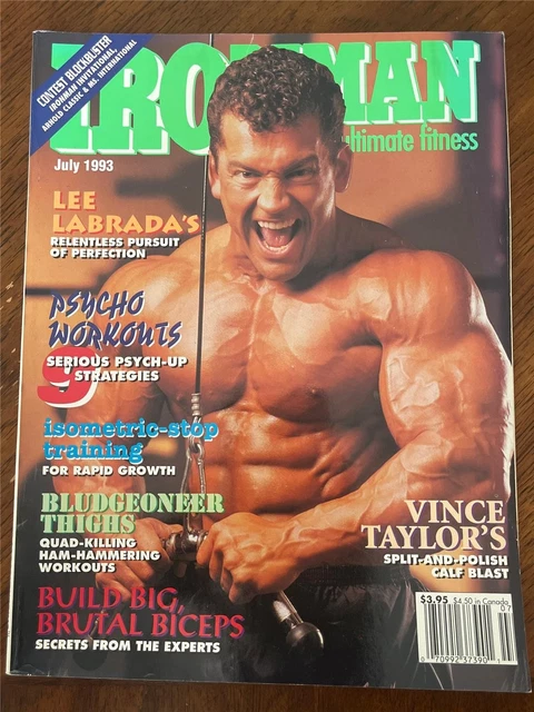 IRONMAN BODYBUILDING MUSCLE magazine LEE LABRADA 7-93 $7.49 - PicClick