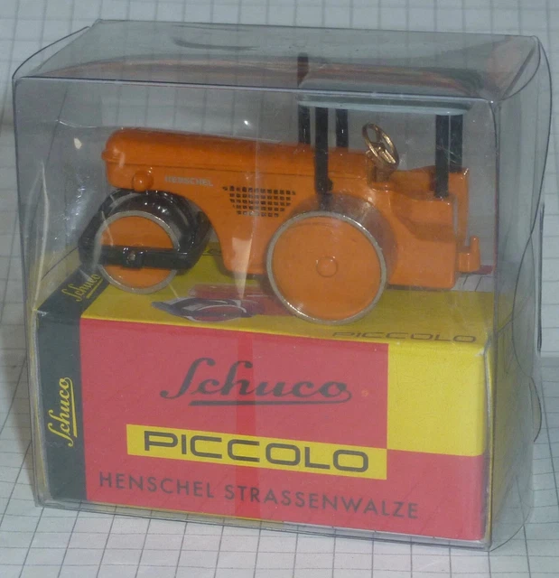 SCHUCO PICCOLO 05711 HENSCHEL MW 80/100 Strassenwalze orange 1:90 in ...