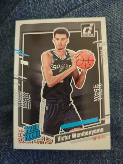 2023-24 CARTA ROOKIE Victor Wembanyama Rated Donruss #220 Spurs RC EUR ...