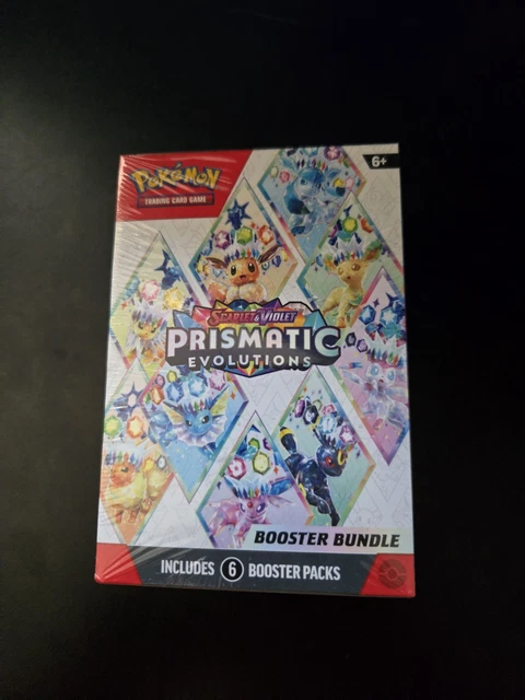 POKÉMON TCG: SCARLET & Violet - Prismatic Evolutions Booster Bundle - SEALED £17.82 - PicClick UK