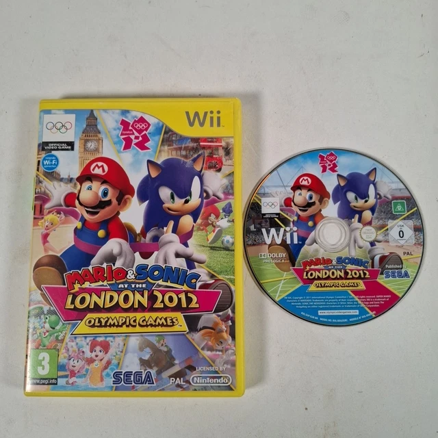 MARIO & SONIC At London 2012 Olympic Games Nintendo Wii Video Game PAL ...