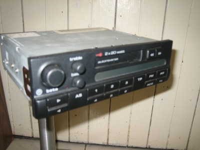 VW BETA 4 Grundig car radio RDS Tuner young timer Volkswagen Golf T3 T4 ...