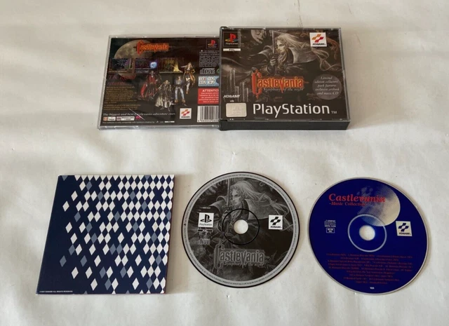CASTLEVANIA SYMPHONY OF The Night - Playstation 1 PS1 Game - Big Box ...