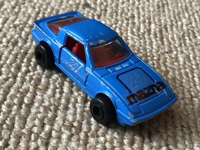 MAJORETTE RETRO MAZDA RX7 No.257 Model Diecast Car FC FD ROTARY ETC ...