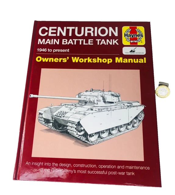 BOOK HAYNES MANUAL Centurion Main Battle Tank Vintage ra £16.57 ...