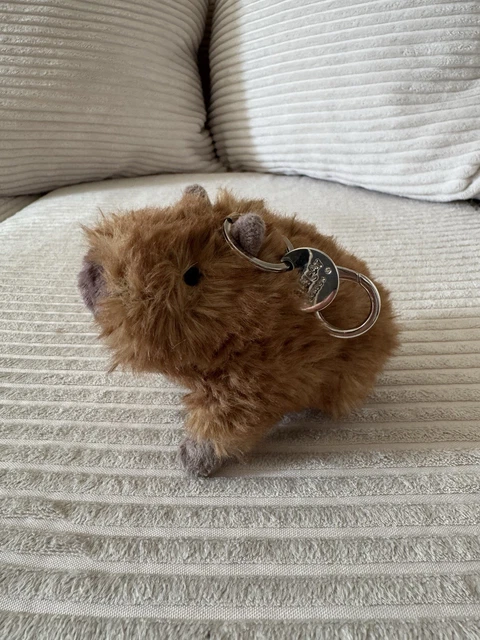 JELLYCAT CLYDE CAPYBARA Key Chain Bag Charm - BNWT £35.00 - PicClick UK