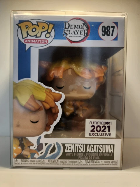 ZENITSU AGATSUMA #987 Funimation 2021 - Demon Slayer - Funko Pop ...