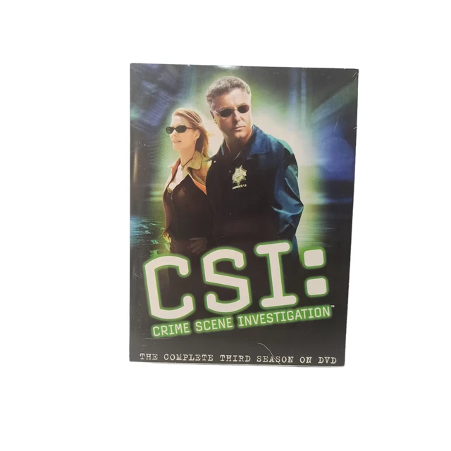 CSI CRIME SCENE Investigation Complete 3rd Season DVD TV Series Drama ...