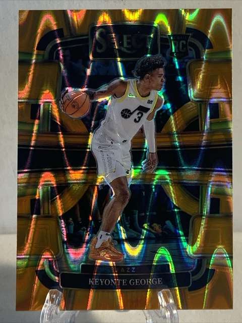 2023-24 PANINI SELECT Keyonte George RC Orange Tectonic Prizm #75 SSP ...
