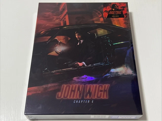 JOHN WICK CHAPTER 4 Full Slip Blu-ray SteelBook Novamedia Nova Exclusive £63.11 - PicClick UK
