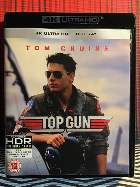 TOP GUN (4K UHD Blu-ray) 2-Disc. TOM CRUISE £3.35 - PicClick UK