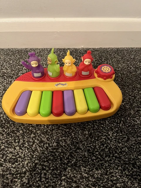 TELETUBBIES MUSICAL PIANO Coloured Keyboard Toy 9” DHX 2016 Working £9. ...