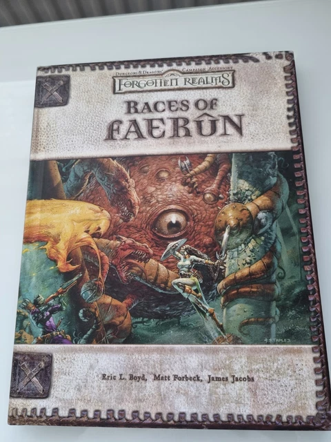 D&D 3A ED. Forgotten Realms: Races of Faerun. 2003. WTC88578. EUR 5,80 ...