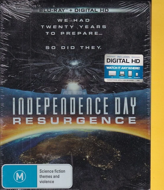 INDEPENDENCE DAY - Resurgence : Brand New (Blu-ray,2016,Reg B) Bill ...