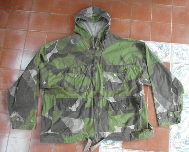 REPRODUCTION WW2 BRITISH Army Windproof Camouflage Smock w/ Zip SAS ...