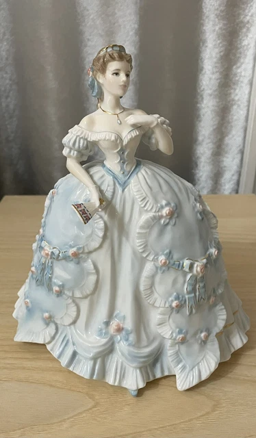 ROYAL WORCESTER FIGURINE The First Quadrille Signed Linited Edition £70 ...