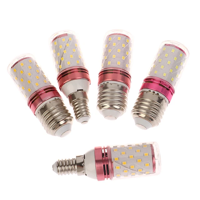 220V LED BULB E14 E27 Led Candle Light Bulb Corn Lamp Led 12W Lightbulb ...