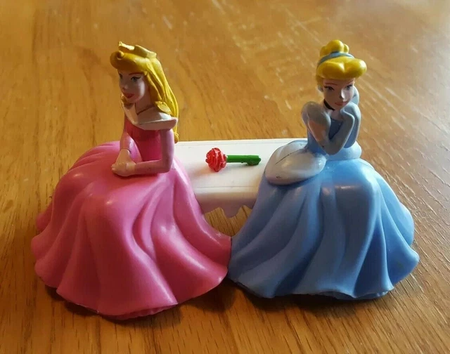 DISNEY PRINCESS CAKE Topper Decopac Cinderella Sleeping Beauty Aurora ...